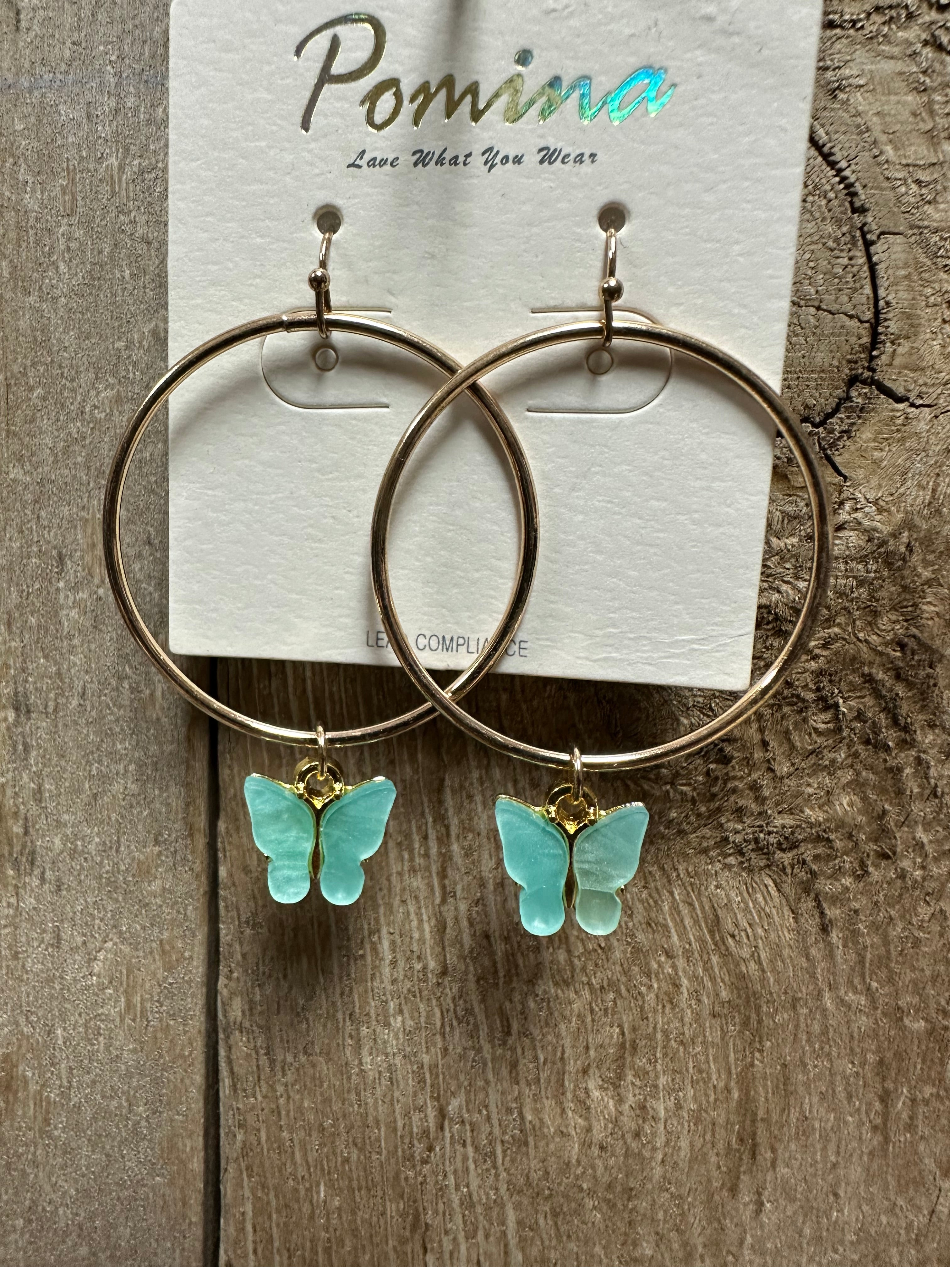 Butterfly Hoop (See other Colors) – Camila's